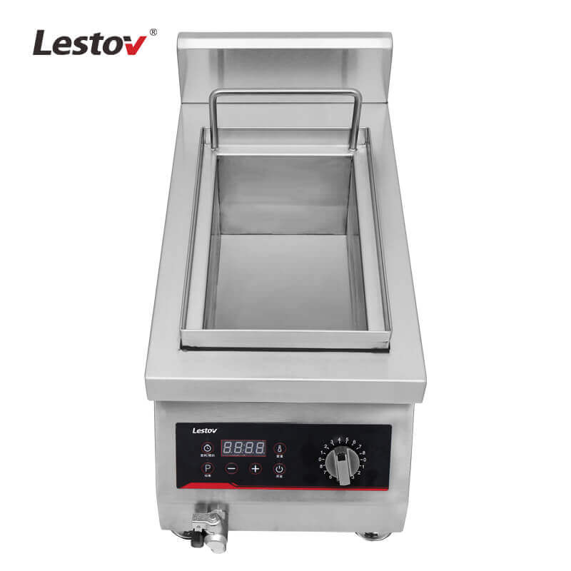 Single Tank Commercial Countertop Deep Fryer Induction Fryer︱Lestov ...